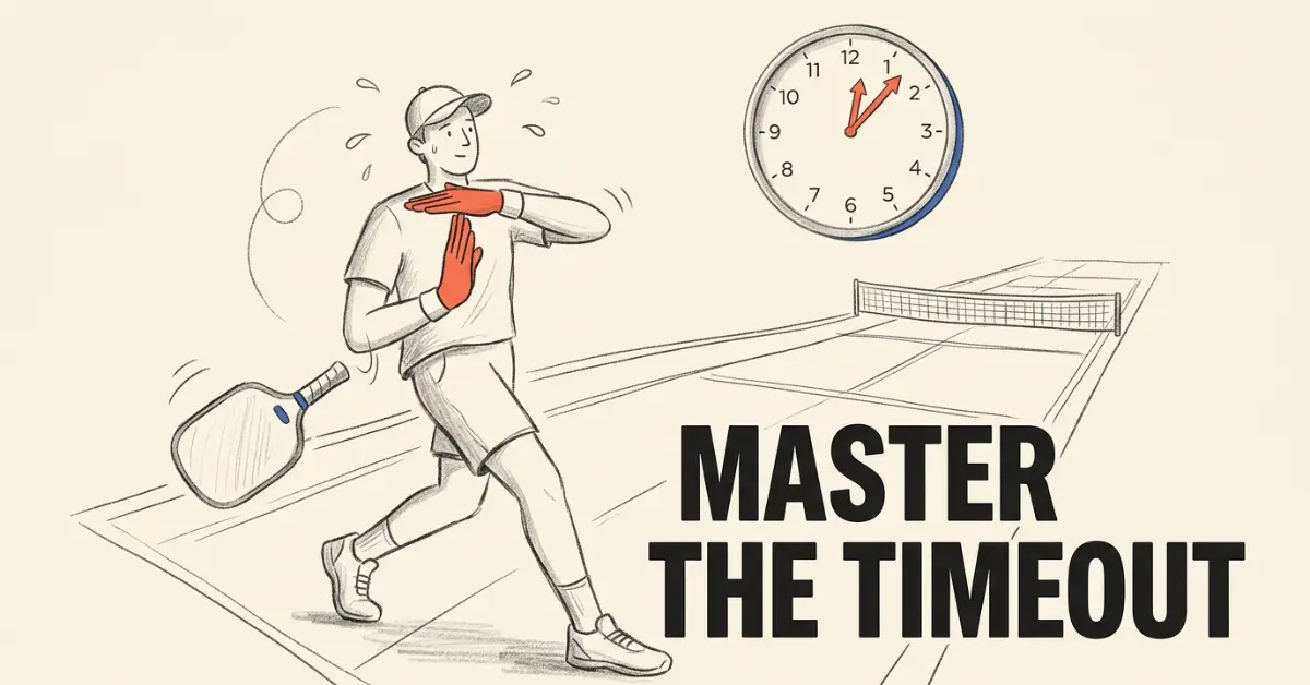 Pickleball Timeout Rules Explained: 2026 Full Guide