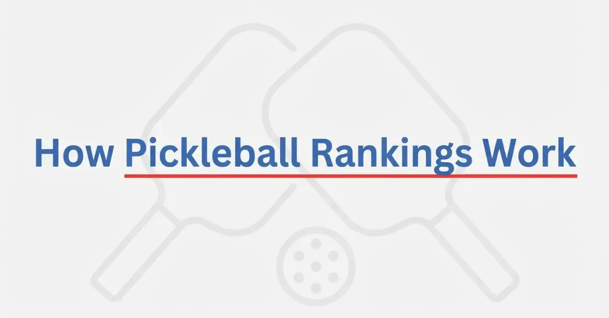 Pickleball Rankings Explained: 2026 DUPR & UTPR Guide