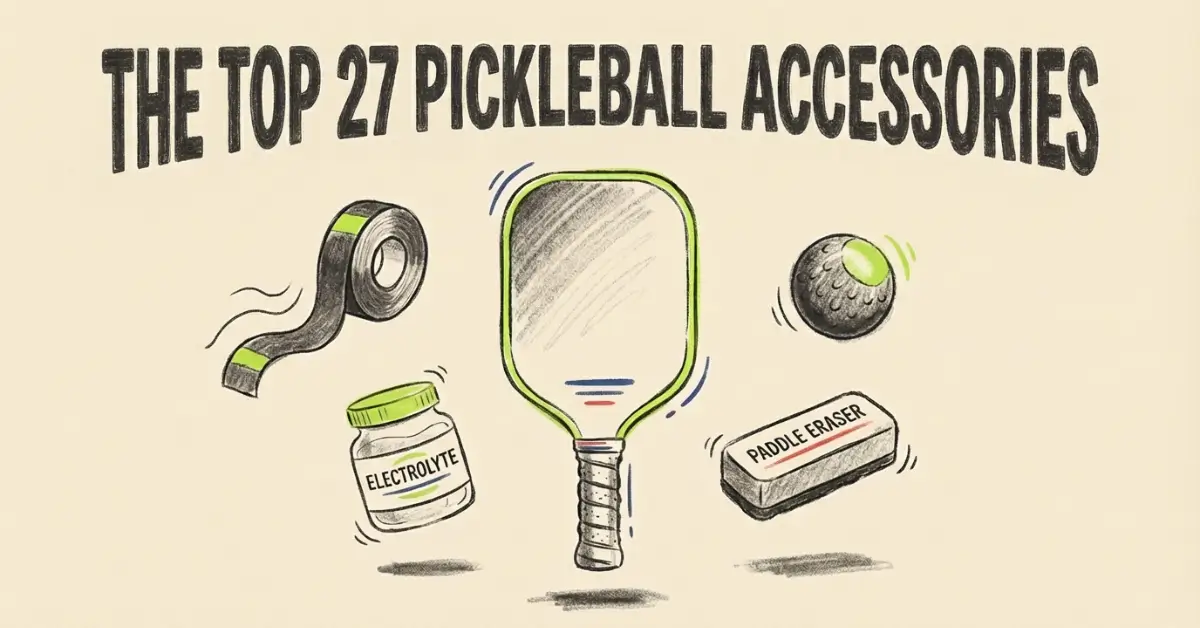 27 Best Pickleball Accessories - Updated List (2026)