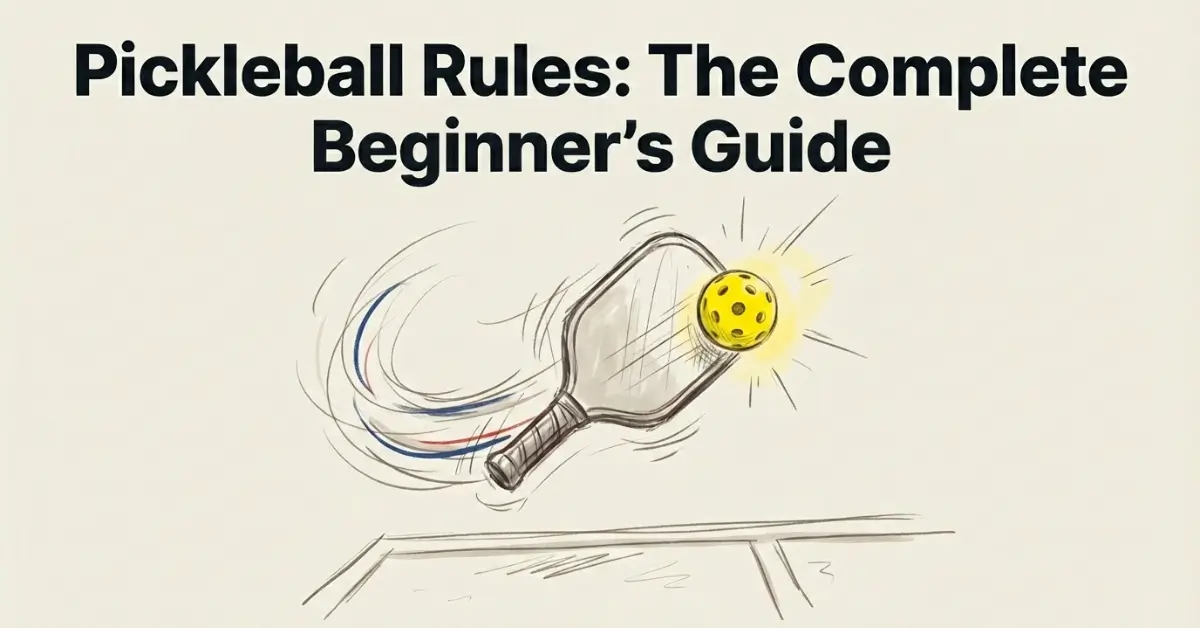 Pickleball-Regeln: Der komplette Anfänger'Guide (2026)