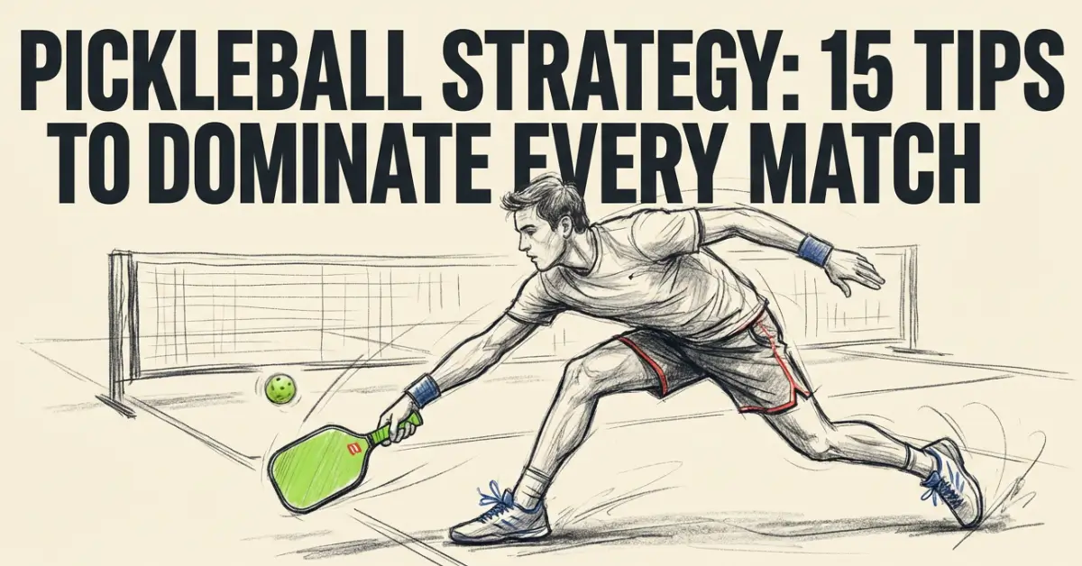 Pickleball Strategy: 15 Tips To Dominate Every Match