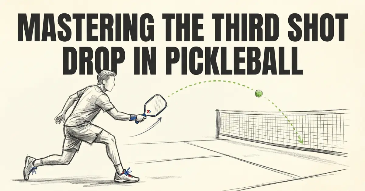 What Is A Third Shot Drop In Pickleball? Complete Guide 2026