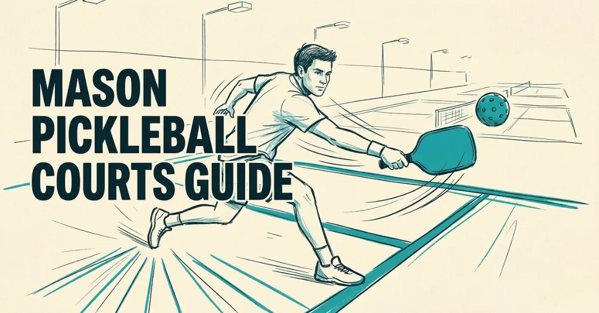 Quadras de Pickleball de Mason – Guia Rápido