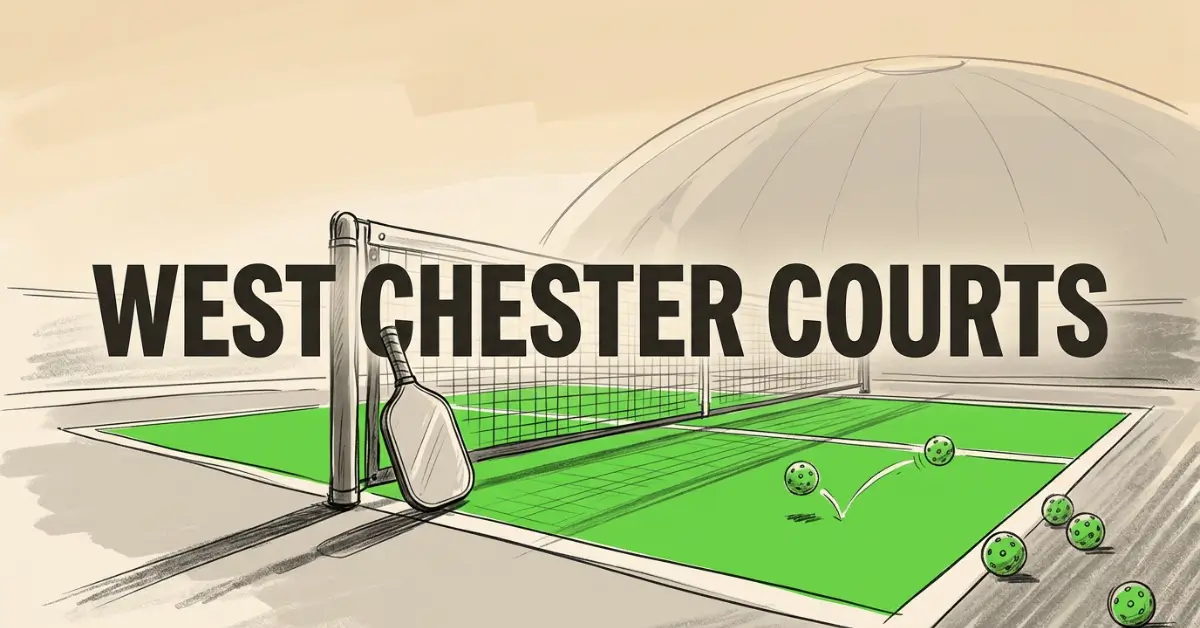 Pickleball-Plätze in West Chester – Kurzanleitung